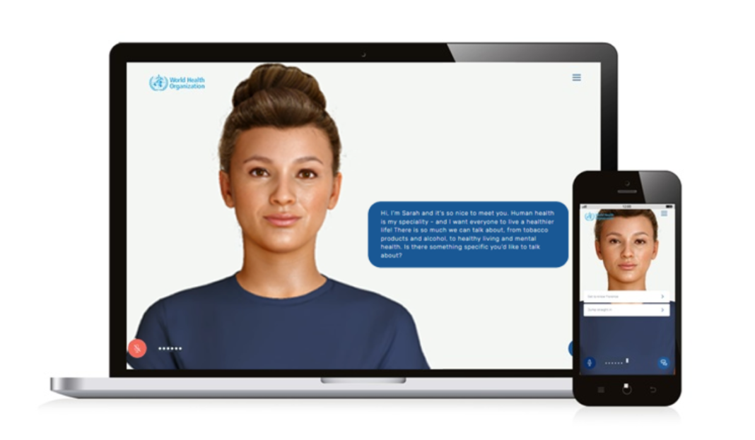 Conheça Sarah: sua nova assistente digital para promoção de saúde ...